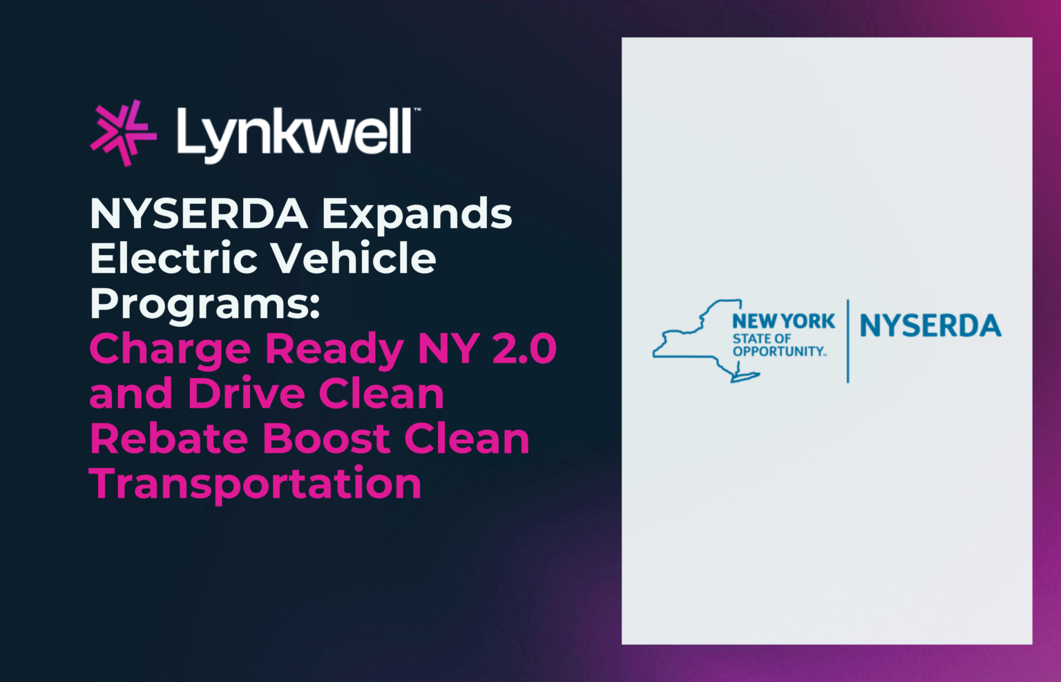 Electric Vehicle Programs in New York State - Lynkwell