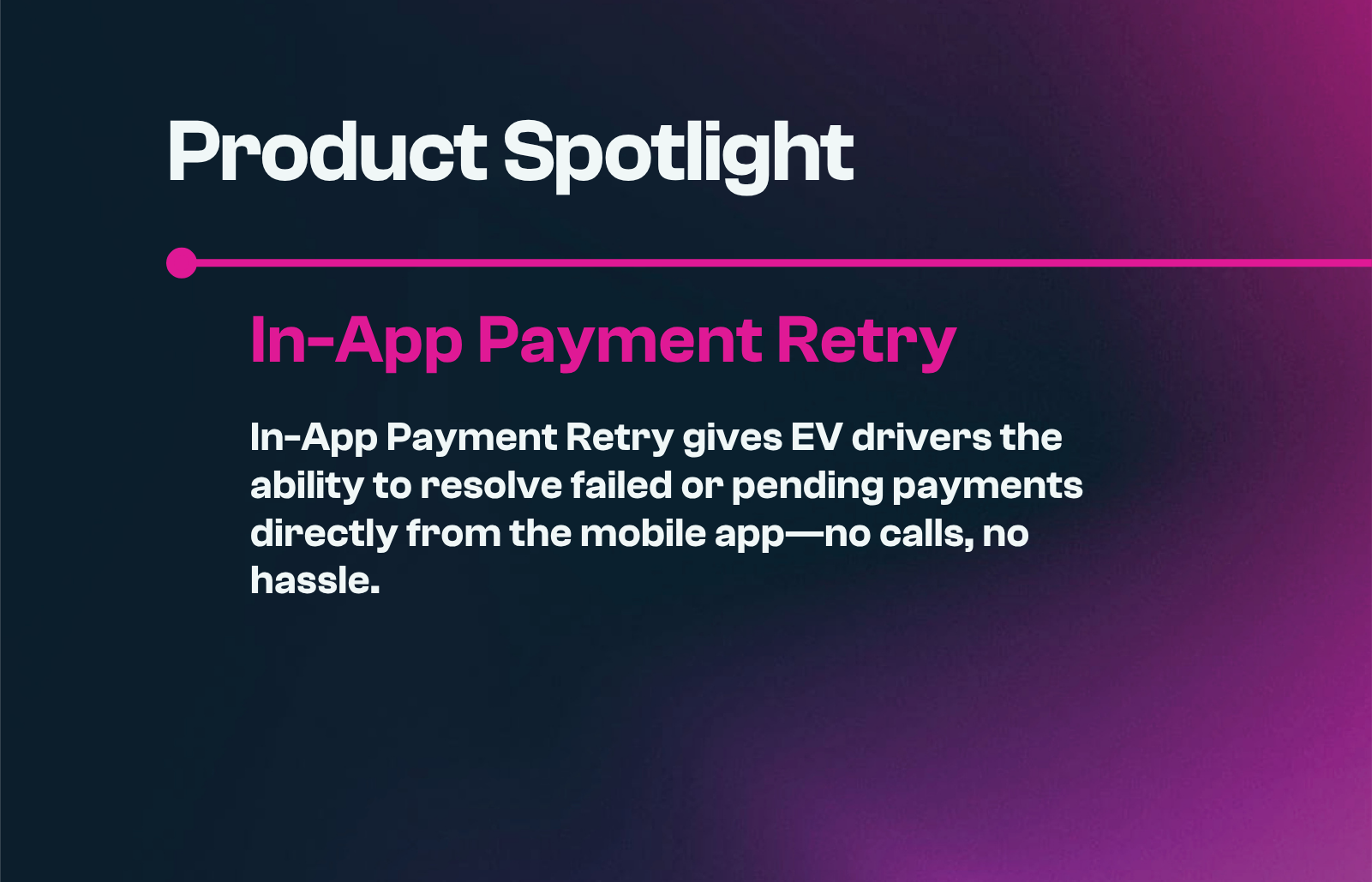 Product Spotlight: In-App Payment Retry - Lynkwell